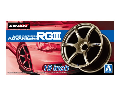 1/24 ADVAN RACING RG3 19inch｜AOSHIMA｜English