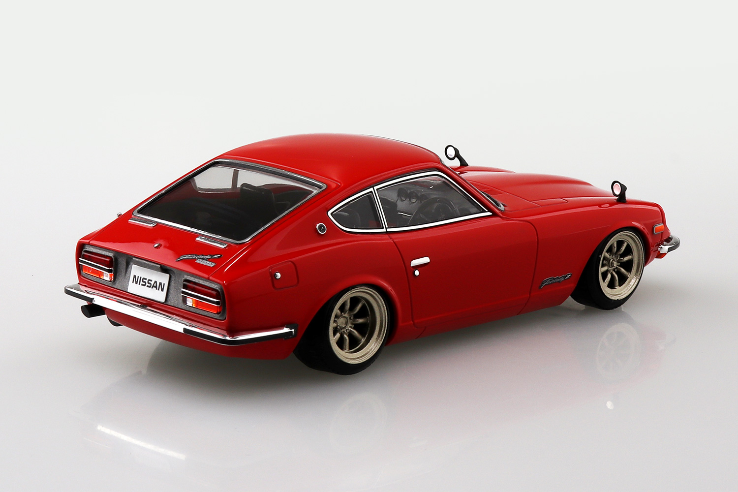 NISSAN S30 FAIRLADY Z CUSTOM WHEEL(Red)｜AOSHIMA｜English
