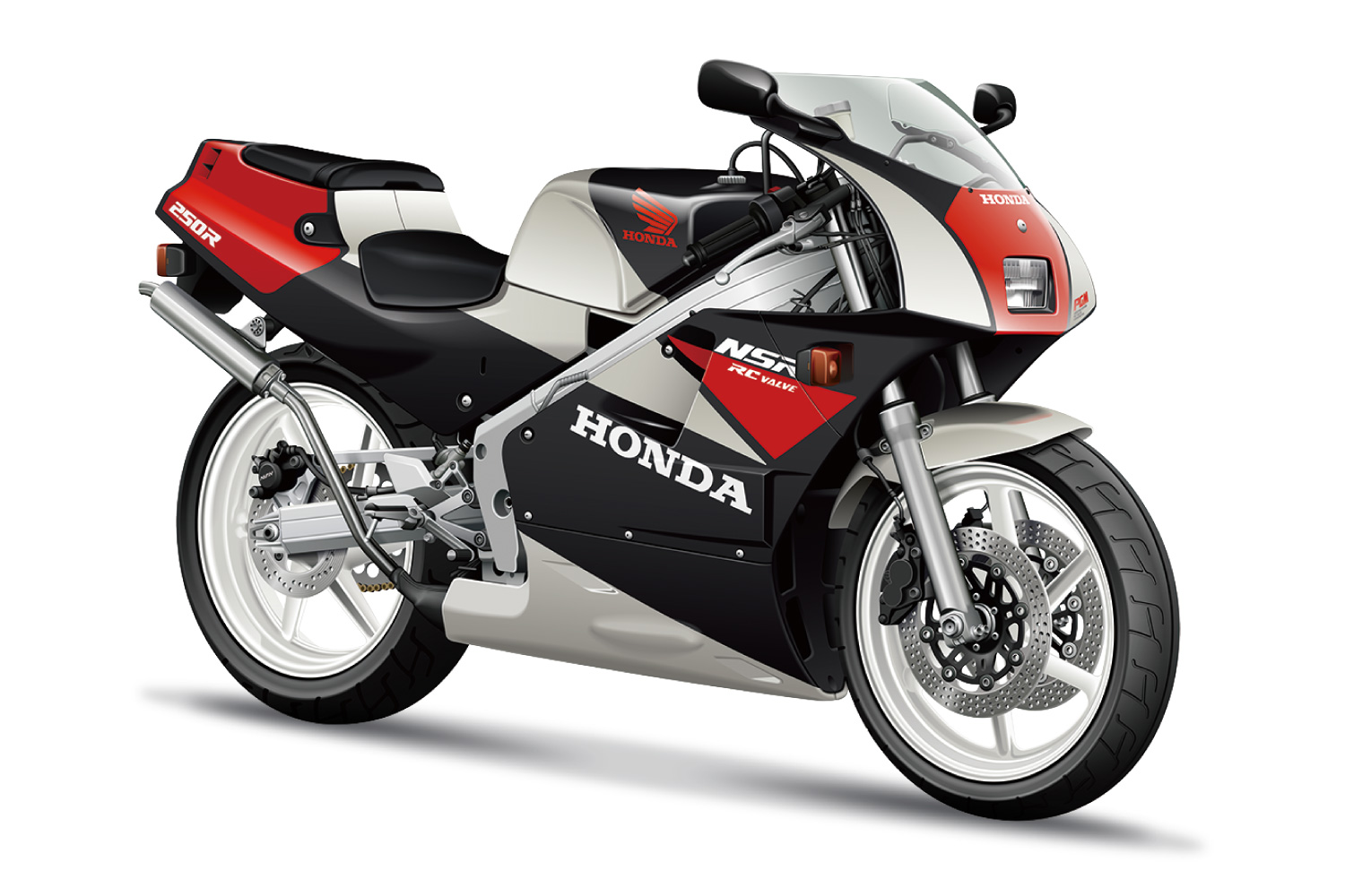 1/12 HONDA MC18 NSR250R '89｜AOSHIMA｜English