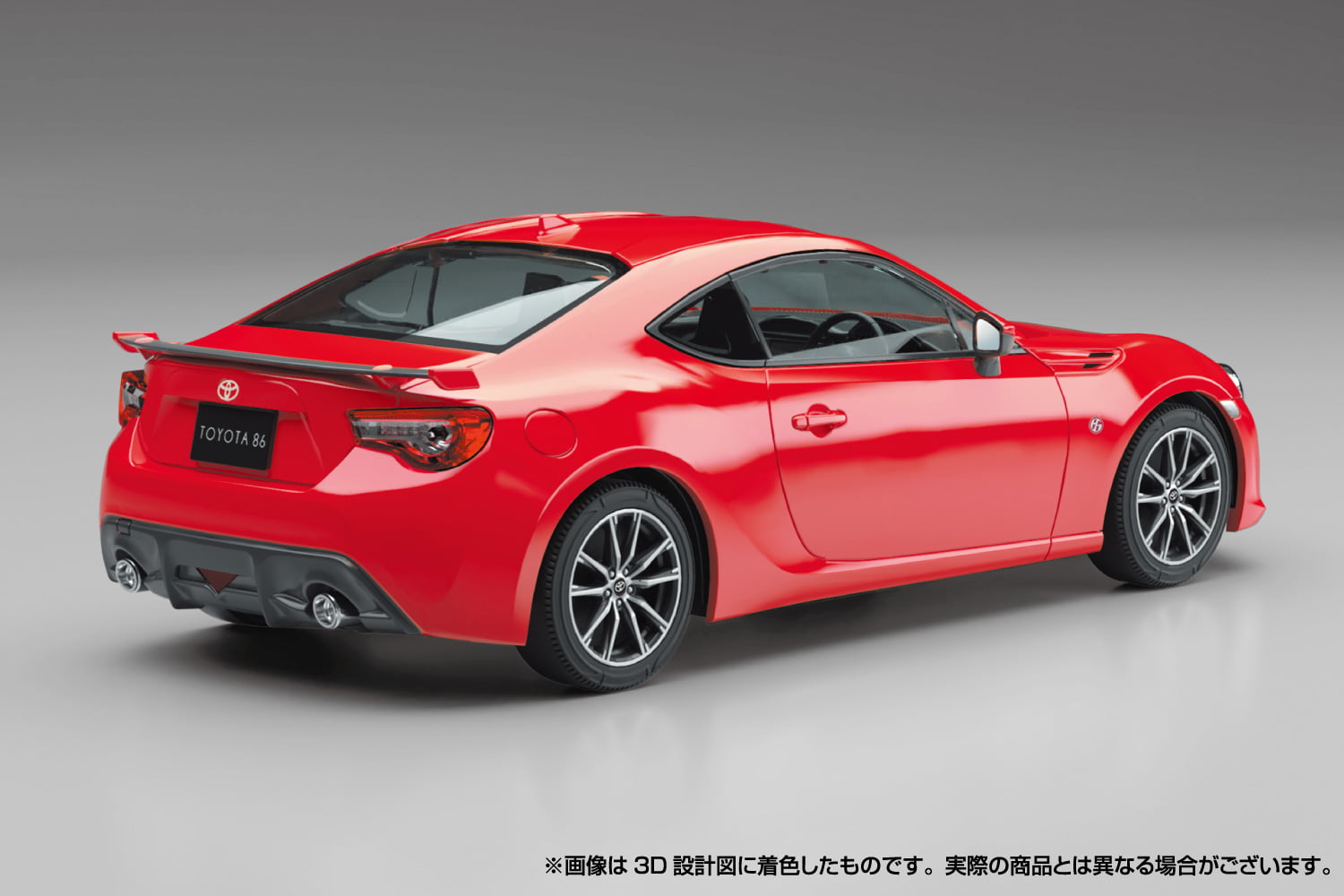 TOYOTA 86(pure red)｜AOSHIMA｜English